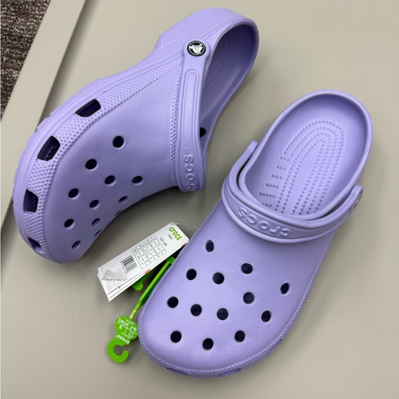 CROCS | Shoes | Nwt Crocs Classic Crush Clog Mystic Purple M2 | Poshmark